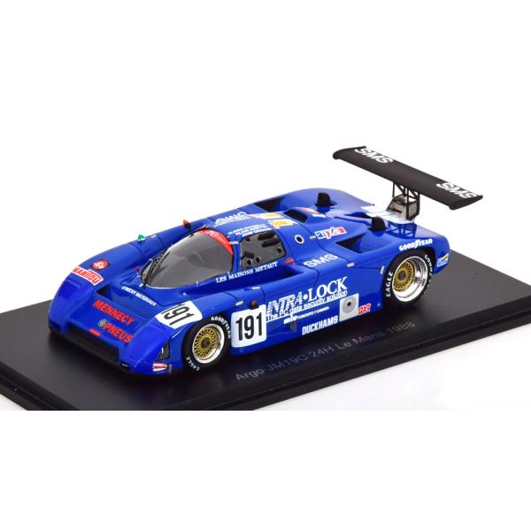 Argo JM19C No.191 24時間ルマン Iacobelli/Ianetta/Graham 1988/ Spark 1/43 ミニカー