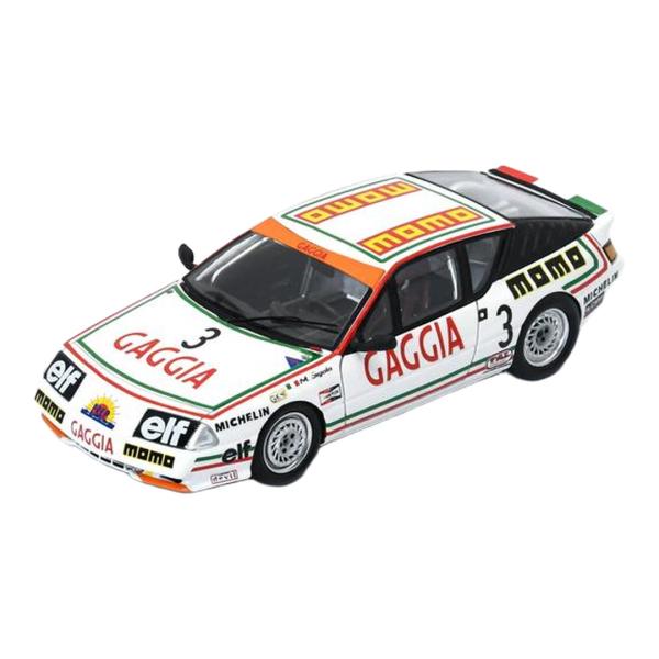 ルノー アルピーヌ V6 ターボ #3 ヨーロッパカップ チャンピオン 1986 Massimi Sigala / Spark 1/43 ミニカー