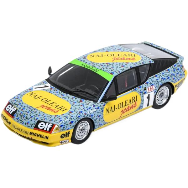 Renaultルノー Alpineアルピーヌ V6 TurboV6ターボ #1 Europa Cup Champion 1987 M Sigala / Spark 1/43 ミニカー