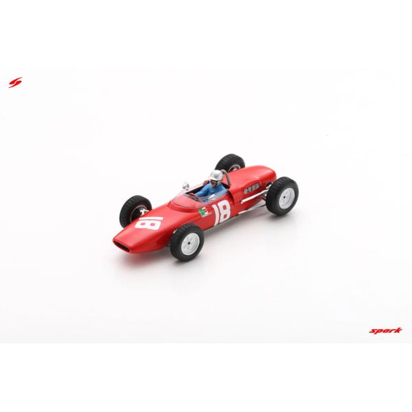 Lotus F1 18 21 #18 Pau Gp 1962 N Vaccarella レッド/ Spark 1/43 ミニカー