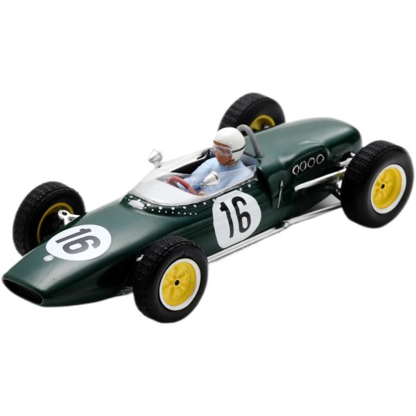 Lotusロータス F1 18 21 1961 #16 USA GP Pete Ryan グリーン / Spark 1/43 ミニカー