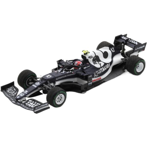 Alpha Tauri F1 At02 Honda Ra620H チーム Alpha Tauri #10 Turkish Gp 2021 Pierre Gasly ホワイト ブルー/ Spark 1/43 ミニカー