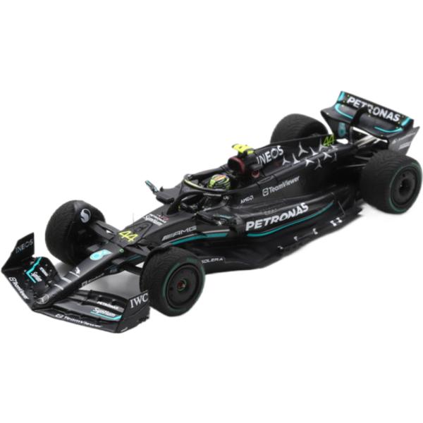 Mercedes Gp F1 W14 チーム Mercedes Amg Petronas Formula One 44 4位 Monaco Gp 2023 Lewis Hamilton S8577/ Spark 1/43 ミニカー