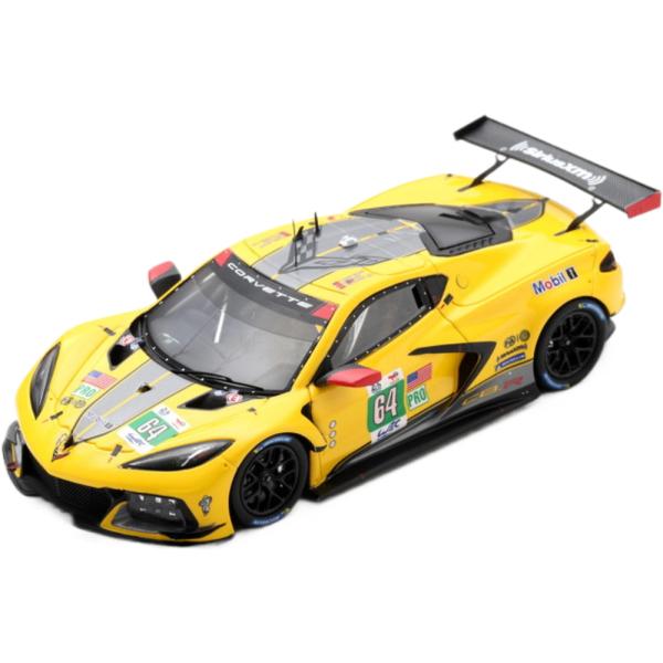 Chevrolet Corvette C8.R 5.5L V8 チーム Corvette Racing 64 24H Le Mans 2022 T Milner N Tandy A Sims Yellow S8644/ Spark 1/43...