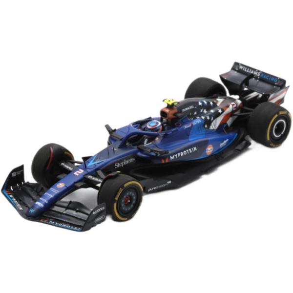 WILLIAMS FW45 アメリカGP 2023 (L. Sargeant)/ Spark 1/43 ミニカー