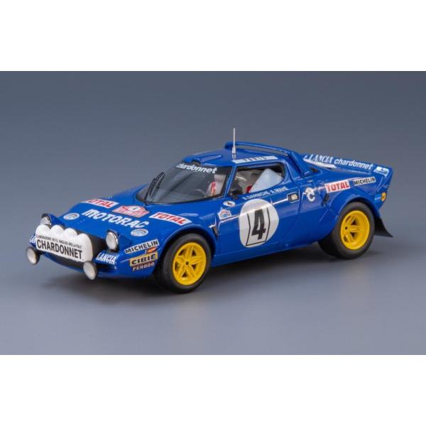 Lancia Stratos HF Team Chardonnet 4号車 ラリーモンテカルロ 1979 優勝 B.Darniche A.Mah?/ Spark 1/43 ミニカー