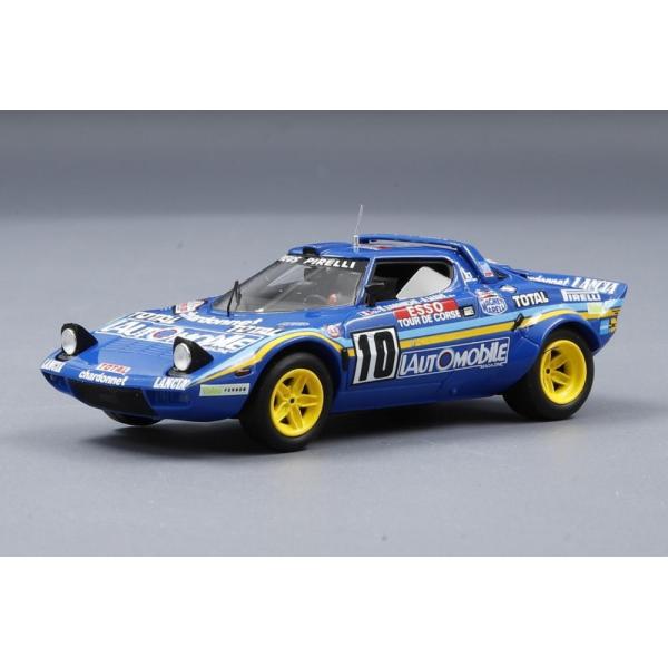 Lancia Stratos HF 10号車 ツール・ド・コルス 1981 優勝 B.Darniche A.Mah?/ Spark 1/43 ミニカー