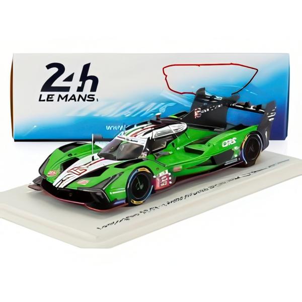 【予約】LAMBORGHINI SC63 IRON LYNX No.19 ルマン24時間 2024 R.GROSJEAN グリーン/ホワイト/ブラック/ Spark 1/43 ミニカー
