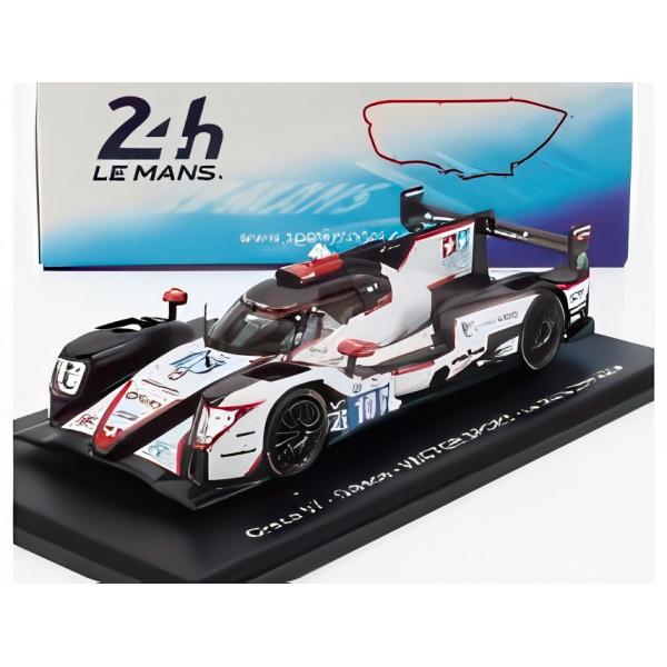 ORECA 07 ギブソン Vector Sport No.10 2024 ルマン24時間 ホワイト ブラック/ Spark 1/43 ミニカー