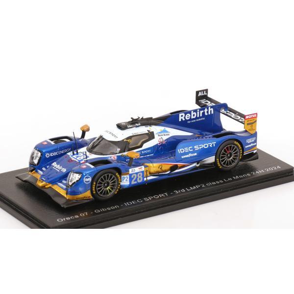 Oreca 07 Gibson No.28 24時間ルマン Lafargue/van Uitert/de Gerus 2024/ Spark 1/43 ミニカー