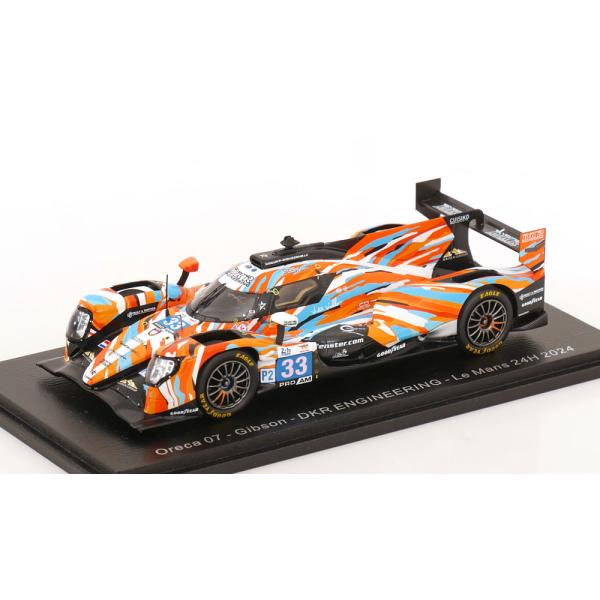 Oreca 07 Gibson No.33 24時間ルマン Mattschull/Binder/Horr 2024/ Spark 1/43 ミニカー