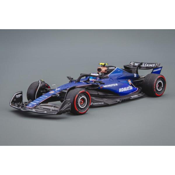 Williams Racing FW46 F1 2号車 F1 バーレーンGP 2024 Logan Sargeant/ Spark 1/43 ミニカー