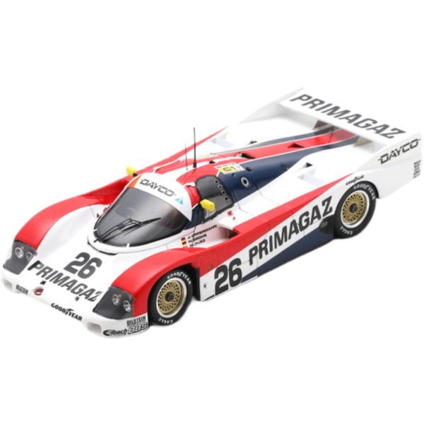 Porsche 962C 3.0L Turbo チーム Bermaier Racing 26 24H Le Mans 1990 M Duez H Grohs J Oppermann S9884/ Spark 1/43 ミニカー