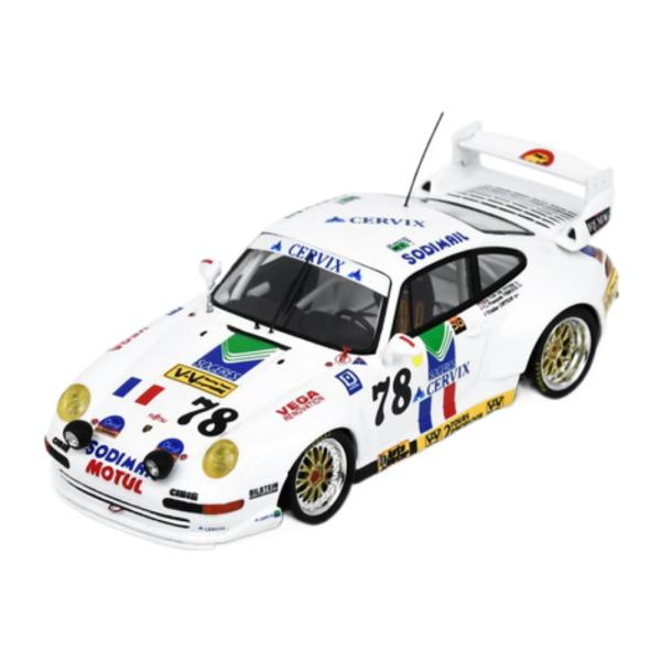 Porsche 911 993 Gt2 3.3L Turbo Coupe チーム J.F.Veroux 78 24H Le Mans 1995 Didier Ortion Jean Francois Veroux Eric Van De V...