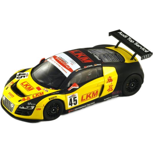 Audi R8 Lms # 45 2Nd 12H Merdeka 2010 F Biela D O'Young M Werner 300Ex/ Spark 1/43 ミニカー