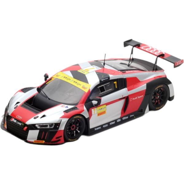 Audi R8 Lms #7 Macau Gt World Cup 2016 E Mortara レッド ホワイト ブラック/ Spark 1/43 ミニカー