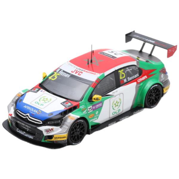 Citroen C Elysee Wtcc チーム Sebastien Leob Racing #25 ウィナー Macau Guia Race 2017 Mehdi Bennani/ Spark 1/43 ミニカー