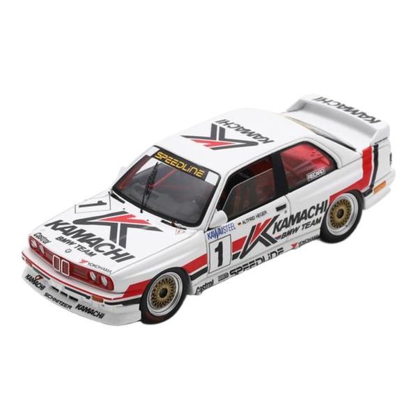 BMW M3 E30 #1 ホワイト マカオ・ギアレース 1989 Altfrid Heger / Spark 1/43 ミニカー