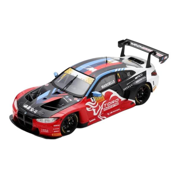BMW M4 GT3 #1 チームトロレーシング FIA GTワールドカップ マカオ 2024 Raffaele Marciello / Spark 1/43 ミニカー