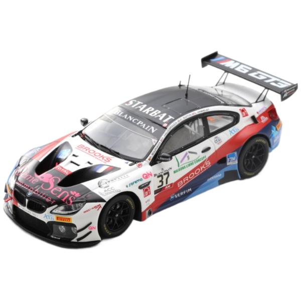 Bmw 6 Series M6 Gt3 チーム 3Y Technology 37 24H スパ 2019 P Bourgois P Haezebrouck J P Buffin G Vannelet White Red Black SB27...