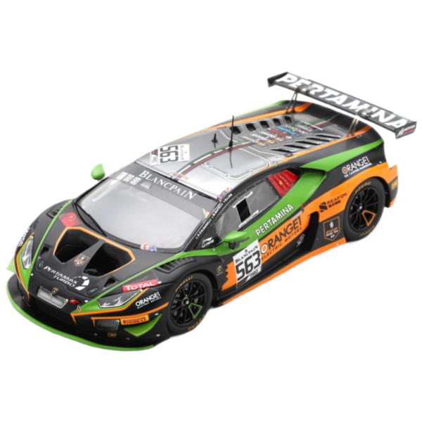 Lamborghini Huracan Gt3 Evo チーム Fff Racing 563 24H スパ 2019 D Lind A Caldarelli M Mapelli Black Green Orange SB323/ Spark...