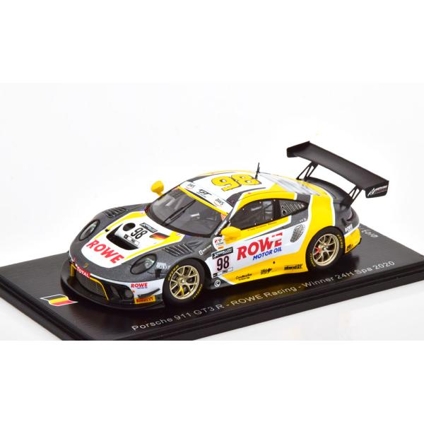 Porsche 911 GT3 R 優勝 24時間スパ Vanthoor/Tandy/Bamber 2020 限定1200個/ Spark 1/43 ミニカー
