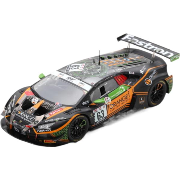 Lamborghini Huracan Evo Gt3 チーム Orange 1 Fff Racing 63 24H スパ 2020 D Lind M Mapelli A Caldarelli Black SB396/ Spark 1/43...