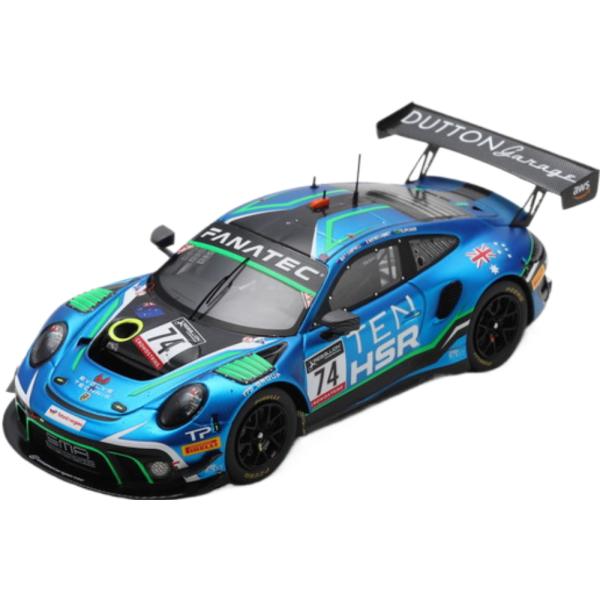 Porsche 911 991 2 Gt3 R チーム Ema Motorsport 74 24H スパ 2022 F Nasr M Campbell M Jaminet SB513/ Spark 1/43 ミニカー