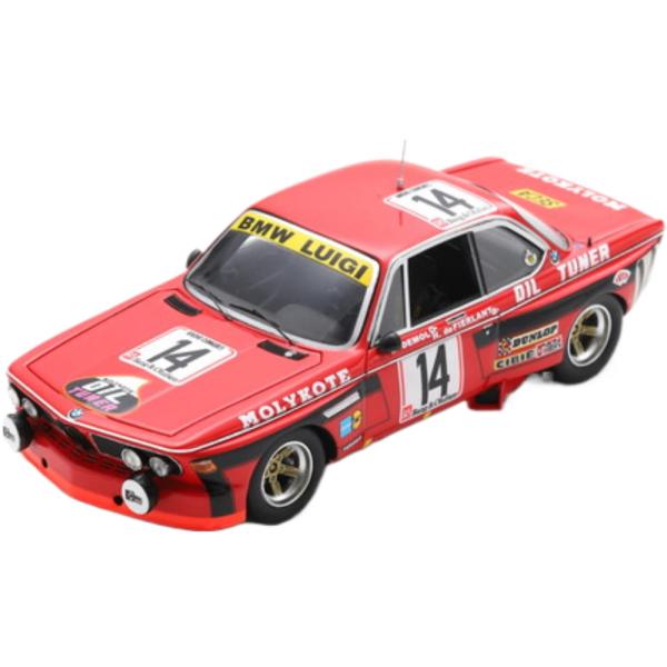 Bmw 3.0 Csi チーム Luigi Racing 14 24H スパ 1974 Marc Demol Hughes De Fierlant Pierre Dieudonne SB637/ Spark 1/43 ミニカー