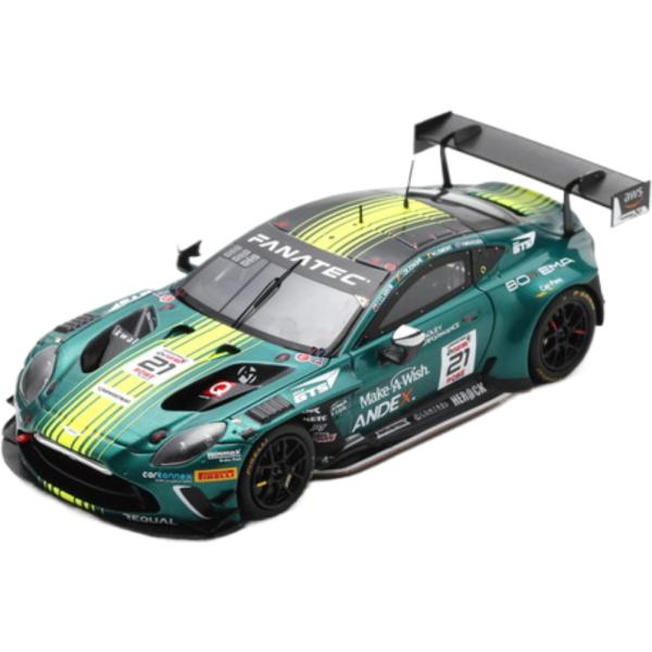 Aston Martin Vantage Amr Gt3 Evo 4.0L Turbo V8 チーム Comtoyou Racing 21 24H スパ 2024 Charles Clark Matisse Lismont Xavier M...