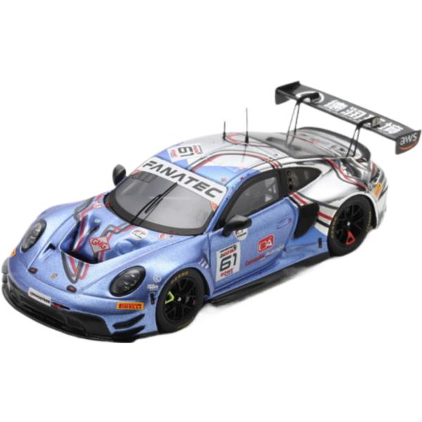 Porsche 911 992 Gt3 R 4.2L チーム Ebm 61 24H スパ 2024 Adrian D'Silva Kerong Li Earl Bamber Brendon Leitch SB833/ Spark 1/43 ...