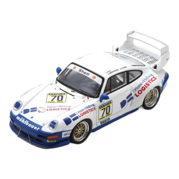 Porsche 911 993 Gt2 #70 1000Km Paris 1995 P Oberdorfer D Hubner/ Spark 1/43 ミニカー