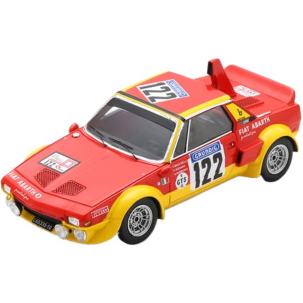 Fiat X1/9 Abarth #129 Tour De France 1974 F Bachelli P Sodano レッド イエロー/ Spark 1/43 ミニカー
