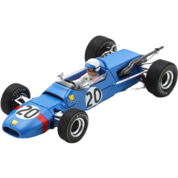 Matra Simca F2 M5S #20 3Rd De Rouen Gp 1966 J Schlesser ブルー/ Spark 1/43 ミニカー