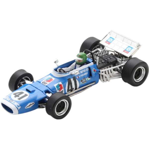 Matra Simca F1 Ms11 12 41 ウィナー Race De Cote Du Beaujolais 1970 H Pescarolo Bluette White SF240/ Spark 1/43 ミニカー