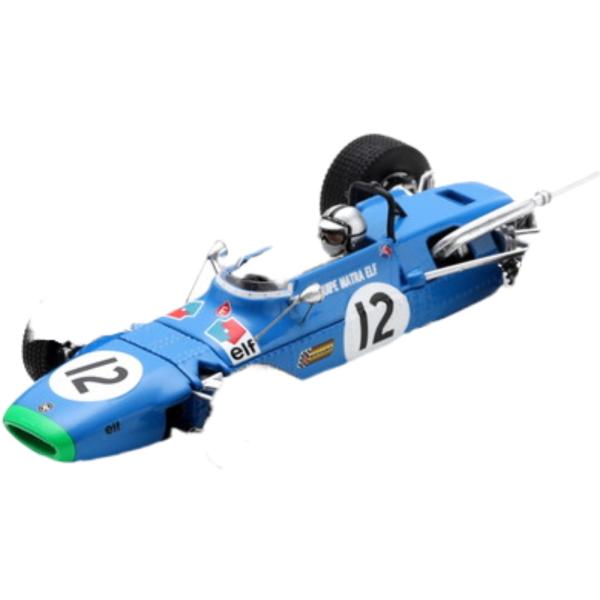 Matra Simca F2 Ms7 12 Reims Gp 1969 P Rodriguez SF305/ Spark 1/43 ミニカー