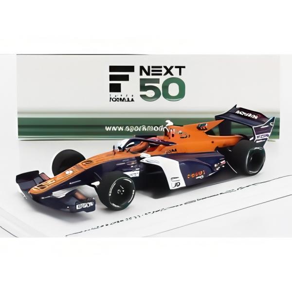 ダラーラ - SF23 HR-417-E チームポノス中島レーシングM-TEC N65 SUPER FORMULA2024 佐藤蓮 - オレンジホワイトブルー  / Spark 1/43 ミニカー