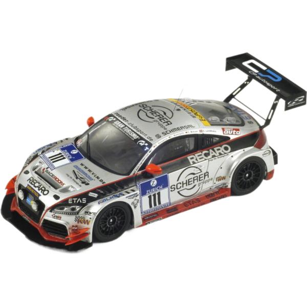 Audi Tt Rs チーム Raeder Motorsport #111 Nurburgring 2012 E Deegener J Wohlfarth C Breuer S Landmann シルバー/ Spark 1/43 ミニカー