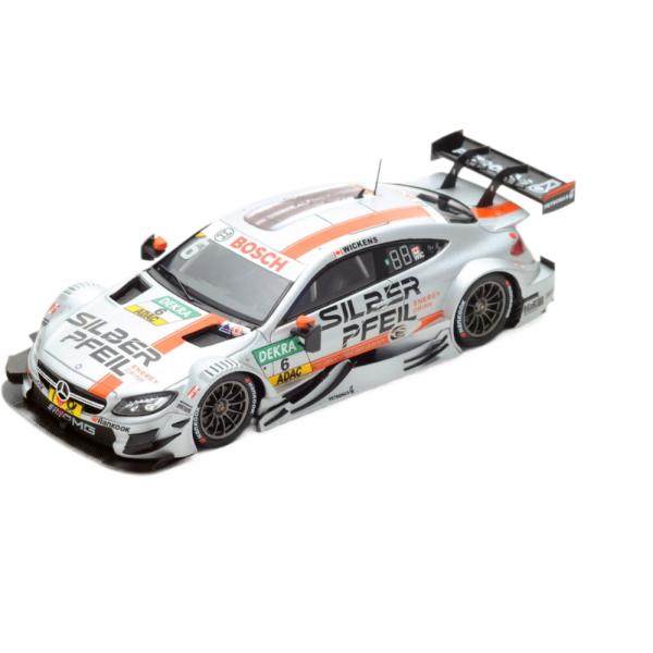 Mercedes Benz C Class C63 Amg チーム Hwa 6 シーズン Dtm 2016 R Wickens Matt Silver Red SG281/ Spark 1/43 ミニカー