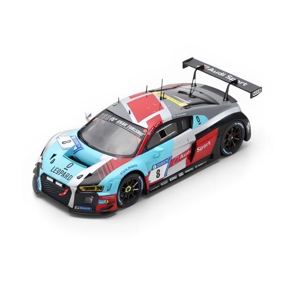 Audi R8 Lms チーム Audi Sport #8 24H Nurburgring 2018 R Rast R Frijns D Vanthoor K Van Der Linde グレイ レッド/ Spark 1/43 ミニカー