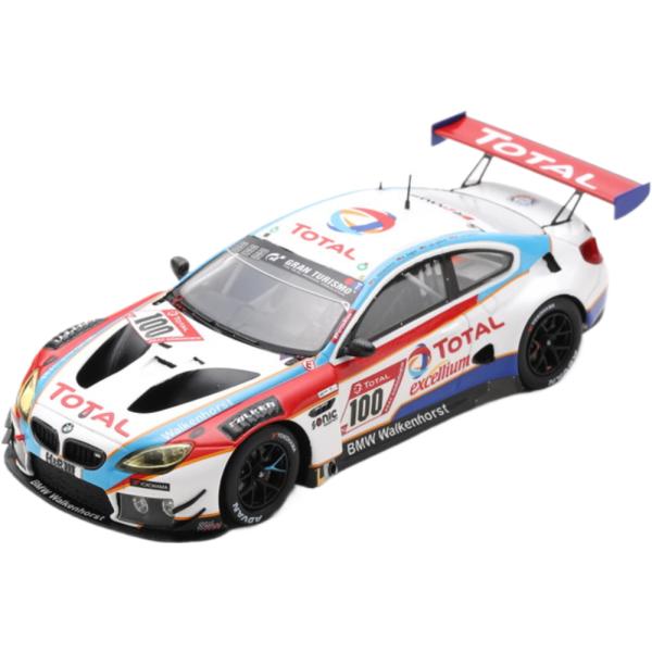 Bmw 6 Series M6 Gt3 チーム Walkenhorst Motorsport #100 24H Nurburgring 2020 ホワイト レッド ブルー/ Spark 1/43 ミニカー