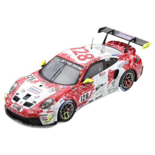 Porsche 911 991 2 Gt3 Cup チーム Frikadelli Racing 128 24H Nurburgring 2022 K Abbelen J Harrison H Von Danwitz A Guven Red ...