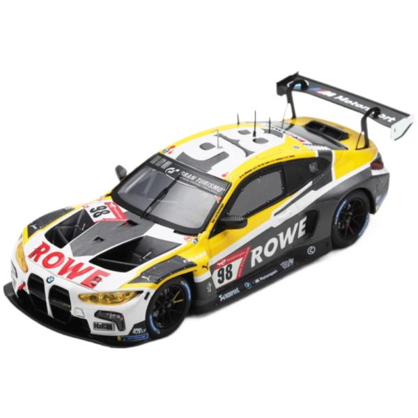 Bmw 4 Series M4 Gt3 チーム Rowe Racing 98 2位 24H Nurburgring 2023 Marco Wittmann Sheldon Van Der Linde Dries Vanthoor Maxim...