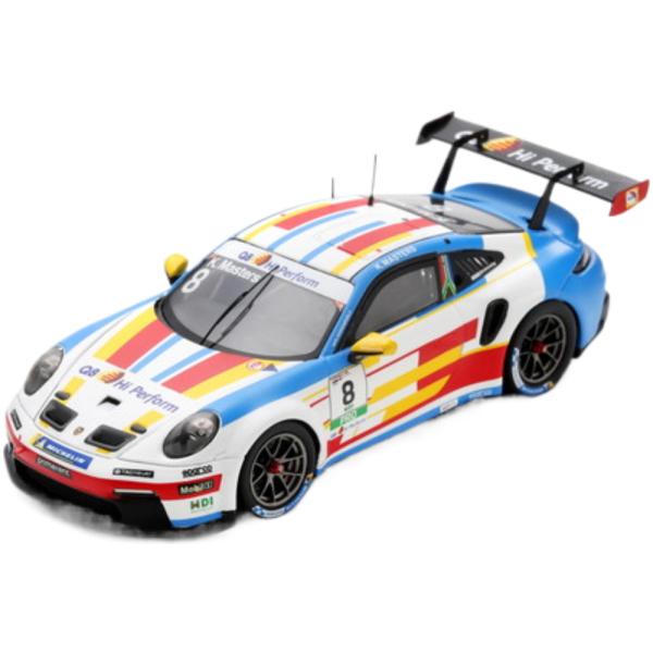 Porsche 911 992 Gt3 8 Porsche Carrera Cup Italy Champion 2024 Keagan Masters SI028/ Spark 1/43 ミニカー