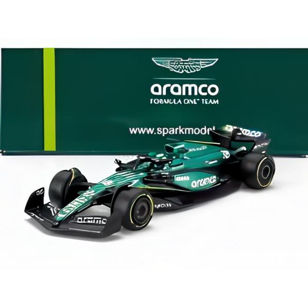 ASTON MARTIN F1 AMR24 ARAMCO COGNIZANT N18 2024年シーズン L.ストロール グリーン/ブラック/ Spark 1/64 ミニカー