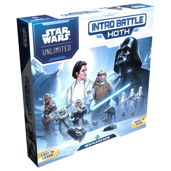 Asmodee Star Wars Unlimited TCG イントロバトル ホス スターターセット 構築済み Vader &amp; Leia デッキ