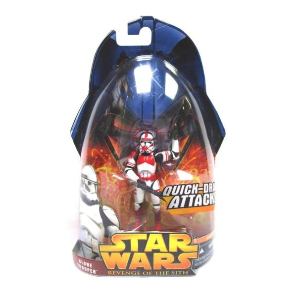 STAR WARS シスの復讐 Clone Trooper (Quick-Draw Attack) (Red) Shock Trooper