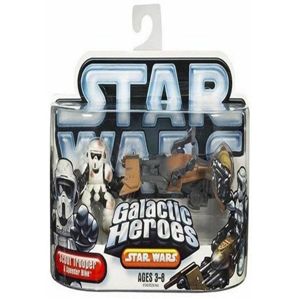 STAR WARS Galactic Hero Scout Trooper with Speeder Bike