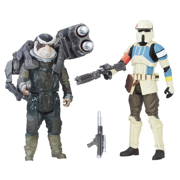 STAR WARS Rogue One Shoretrooper Captain vs. Bistan