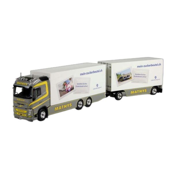 Mathys Volvo FH04 Globetrotter コンビ/ Tekno 1/50  建設機械模型 ミニカー